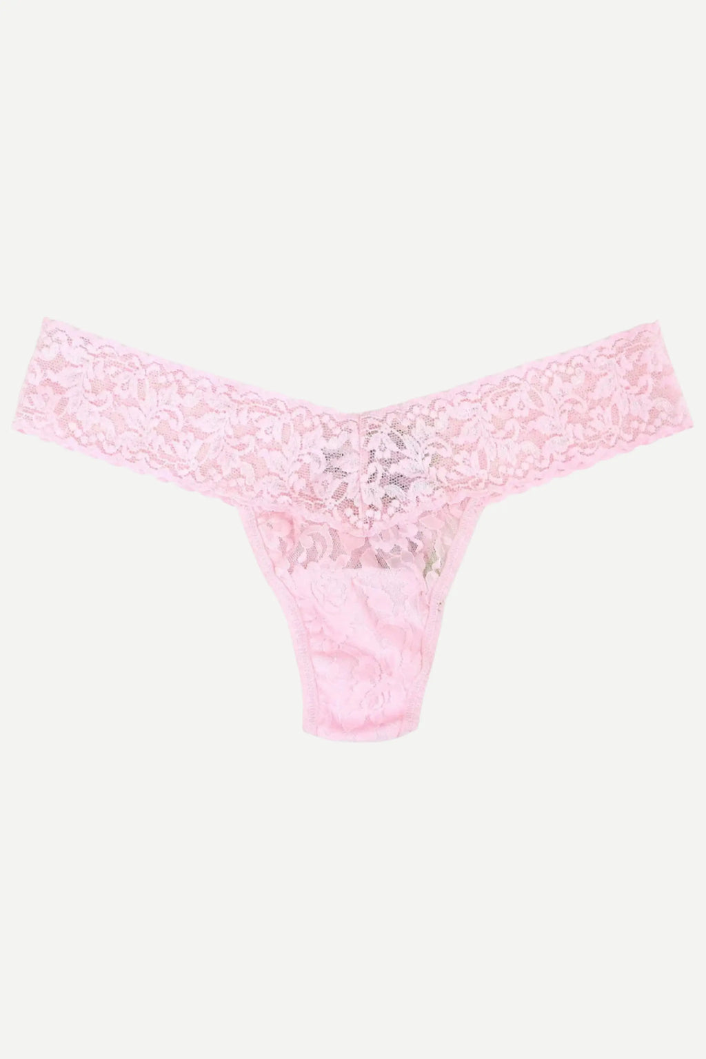Hanky Panky Signature Lace Lowrise Thong, OS Bliss Pink - Monkee's of ...