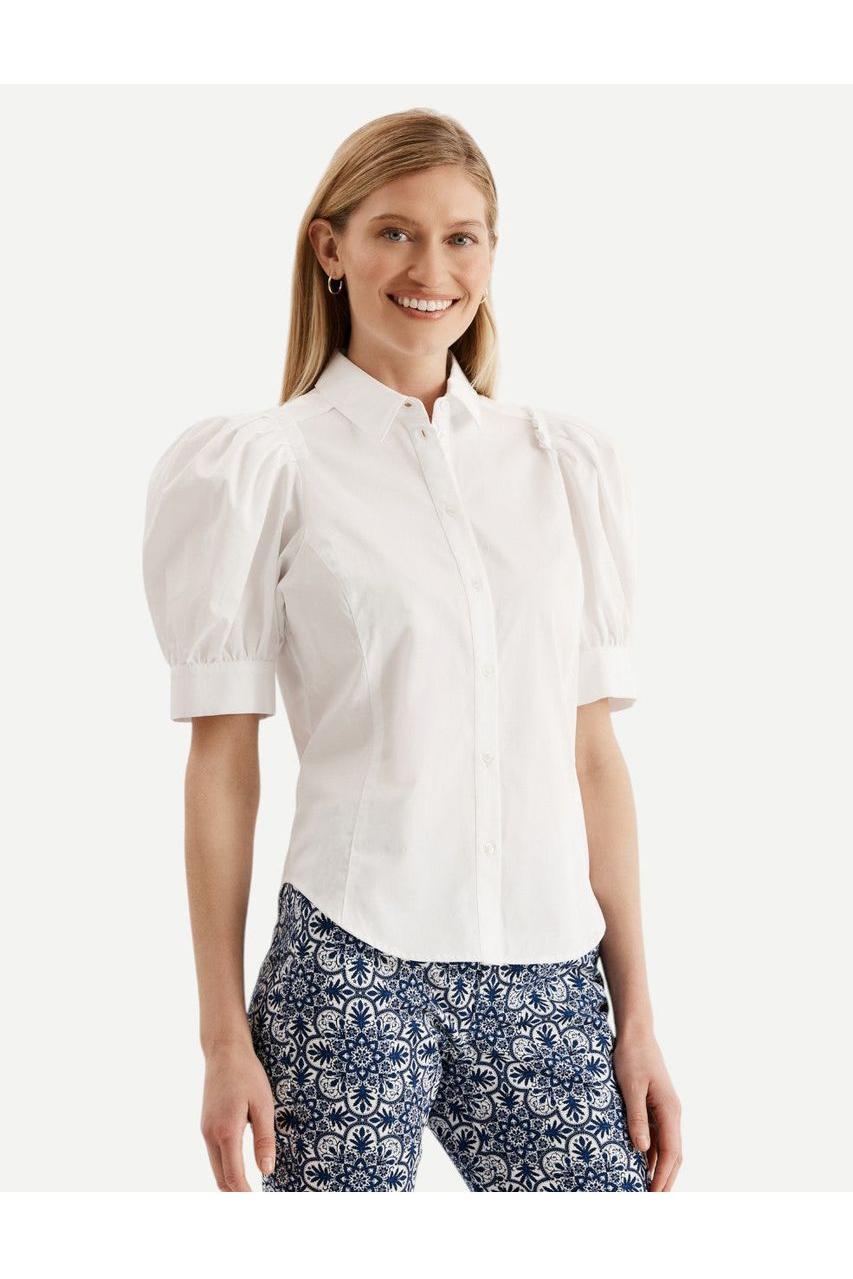 Tyler Boe Dana Pleated, White – Monkee's of the Village
