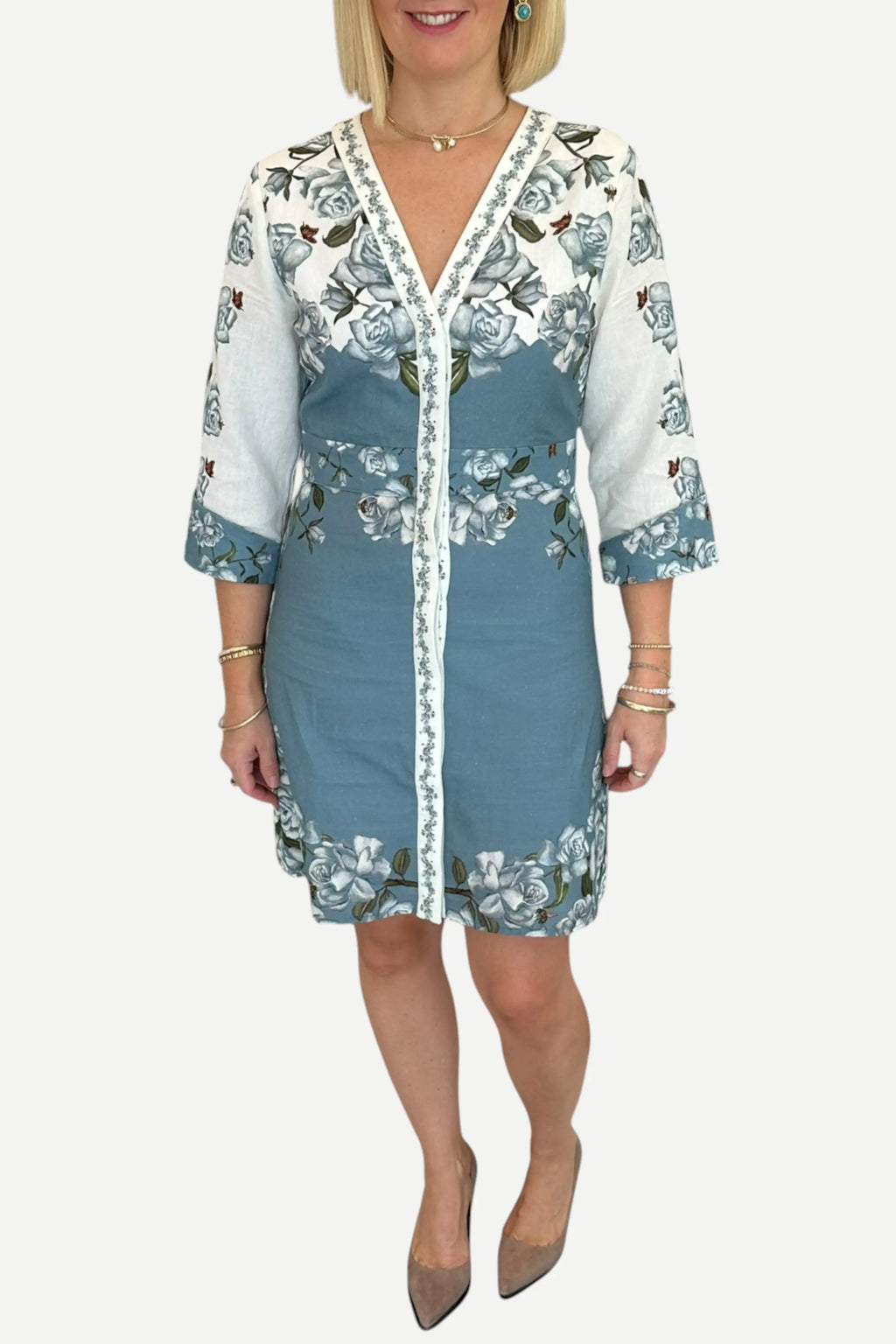 Anna Cate Maren Dress - Dusty Rose – Monkee's of the Village