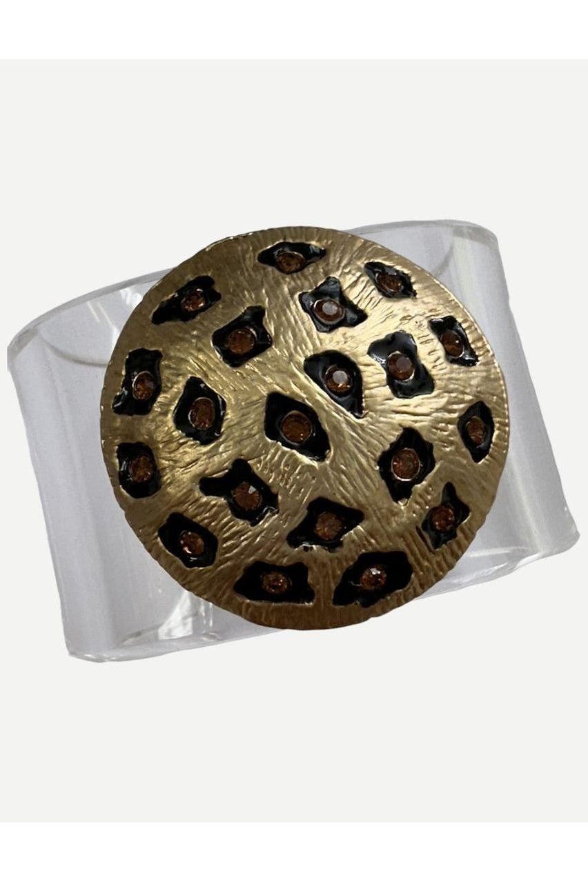Suzanne Early Designs Cuff, Animal Print Medallion – Monkee's of the ...