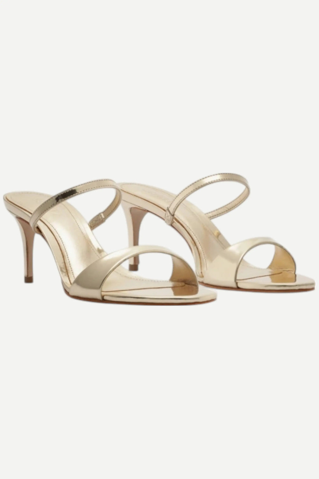 Schutz Jessica Mid Mule, Gold – Monkee's of the Village